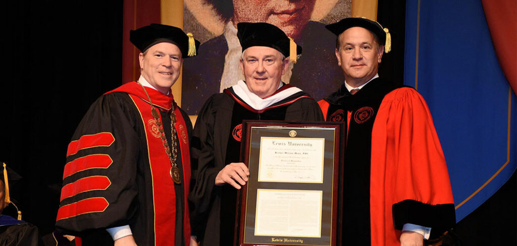 Brother William Mann receives honorary doctorate - Saint Mary's ...